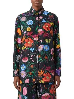 Gucci Floral Silk Shirt - Multicolor