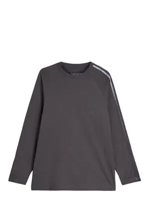 Y3 Raglan-sleeve T-shirt - Grey Five
