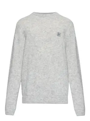 American Vintage American Vintage Logo Patch Pullover Gray