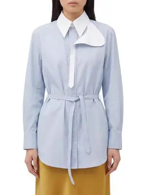 Bottega Veneta Cotton Shirt - Blue