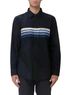 Emporio Armani Logo-print Shirt - Blue