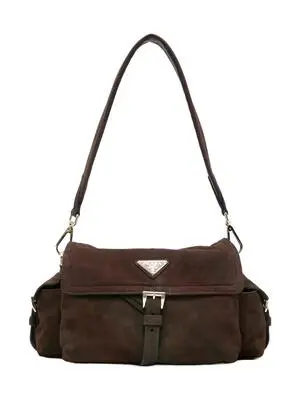 Prada Medium Explore Shoulder Bag - Brown