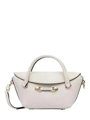 Guess Logo-plaque Tote Bag - Neutrals