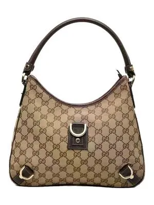 Gucci Gg Canvas Abbey D-ring Shoulder Bag - Neutrals