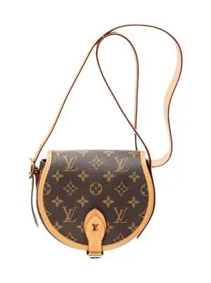 LOUIS VUITTON Monogram Tambourin Shoulder Bag - Brown