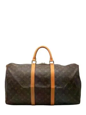LOUIS VUITTON 1994 Keepall 50 Travel Bag - Brown