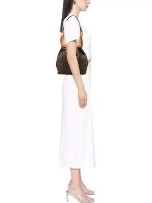 LOUIS VUITTON Monogram Petit Noe Bucket Bag - Brown