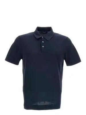 DRUMOHR Short-sleeve Polo Shirt - Blue