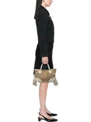 Gucci Gg Canvas Tribeca Tote Bag - Neutrals