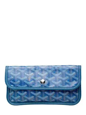 Goyard Saint Louis Pouch - Blue