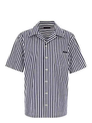 Dolce & Gabbana Embroidered Poplin Shirt - Multicolor