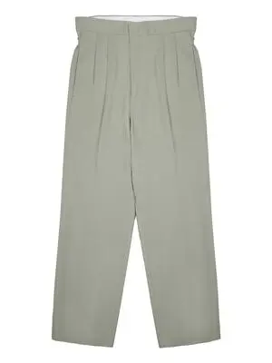 BE ABLE Wool Blend Trousers - Green
