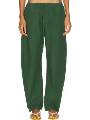 LESET Kyoto Drawstring Pant - Juniper
