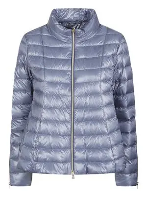 Herno Quilted Short Down Jacket - Light Blue