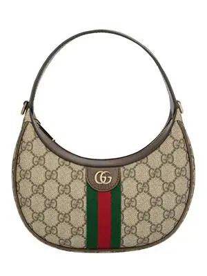 Gucci Mini Monogram Shoulder Bag - Beige