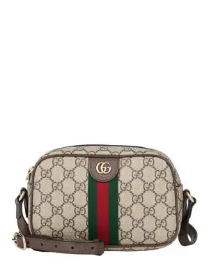 Gucci Ophidia Mini Shoulder Bag In Gg Fabric - Multicolor
