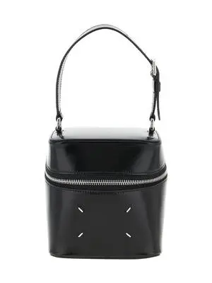 MAISON MARGIELA Cube Handbag With Chain Strap - Black