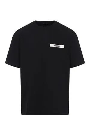 Jacquemus Classic Grit T-shirt For - Black