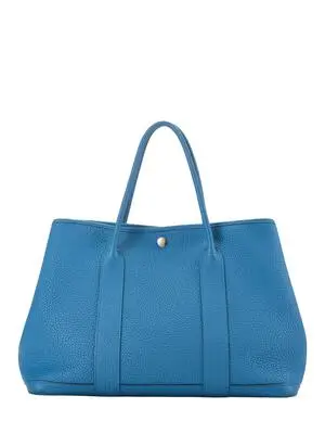 Hermès Hermès Garden Party 36 Tote Bag Blue