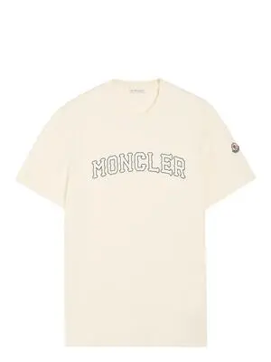 Moncler Logo-print Cotton T-shirt - Multicoloured 1