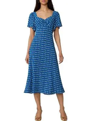 Diane Von Furstenberg Aura Floral Midi Dress - Paysage