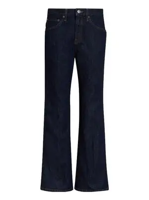 Khaite Khaite Clara Crop Flare Leg Jeans Benson