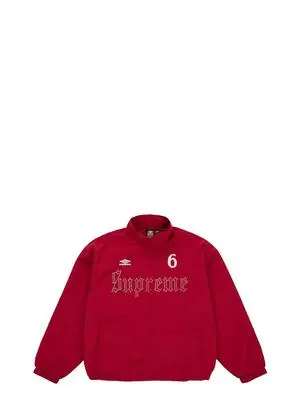 Supreme Umbro Rhinestone Track Jacket - Red
