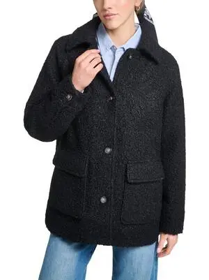 LEVI'S Textured Boucle Shacket - Black