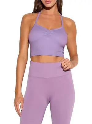 Spiritual Gangster Sun Bleached Cassidy Bra Top - Amethyst