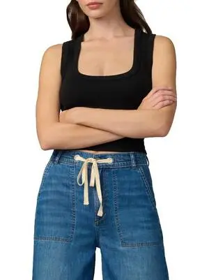 Joe's Jeans The U-Neck Tank Top Black