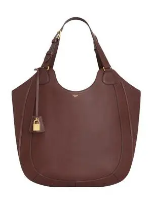 Celine Supple Calfskin Meo Bag - Chestnut