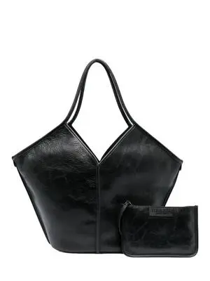 Hereu Top Handle Handbag - Black
