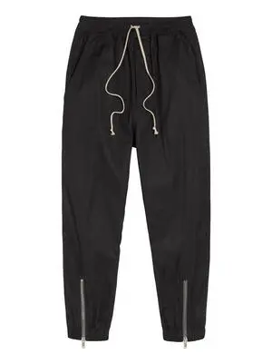 Rick Owens Tecuatl Stretch-cotton Trousers - Black