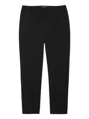 LES DEUX Tapered-leg Trousers - Black