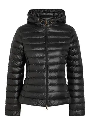 Moncler Padded Hooded Nylon Jacket - Black