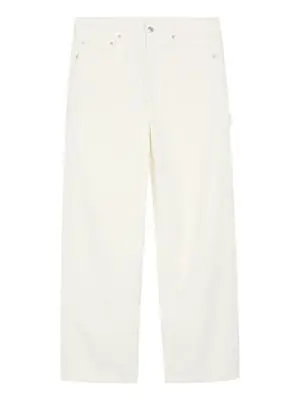 LES DEUX Carpenter Straight-leg Jeans - Ivory