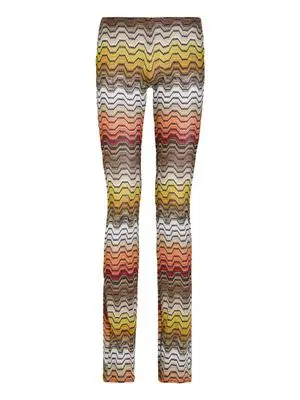 Missoni Metallic Knit Beach Trousers - Black