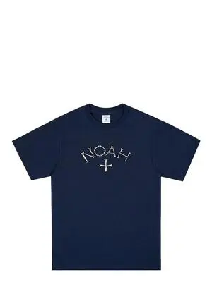 NOAH Bones Core Logo T-shirt - Navy