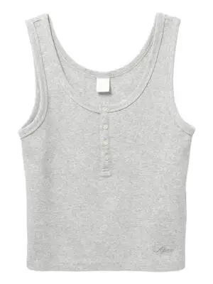 AAPE BY *A BATHING APE Logo Embroidered Vest - Grey