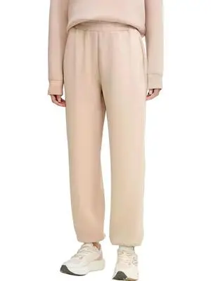 Guess Logo Embellished Track Pants - Neutrals