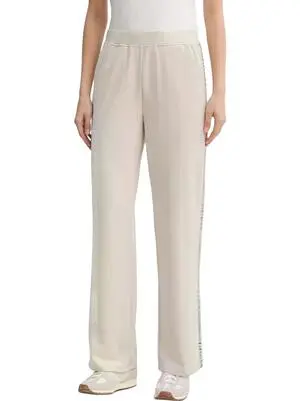 Guess Logo Tape Track Pants - Neutrals