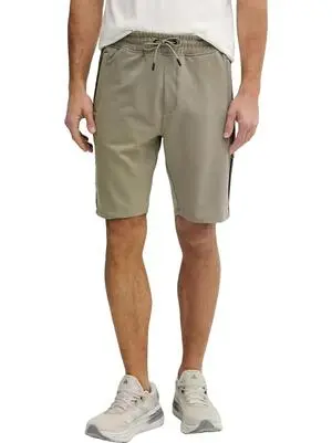 Guess Logo Tape Track Shorts - Green