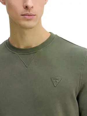 Guess Logo Patch Sweatshirt - Green
