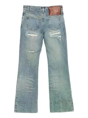 Dolce & Gabbana 2000s Distressed Jeans - Blue