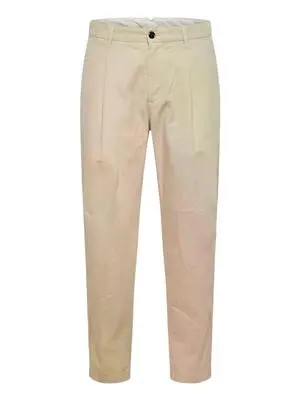 NINE:INTHE:MORNING Panelled Pleated Trousers - Neutrals