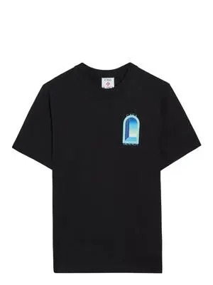 Casablanca Graphic-print T-shirt - Black
