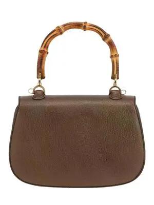 Gucci Bamboo Top Handle Bag - Brown