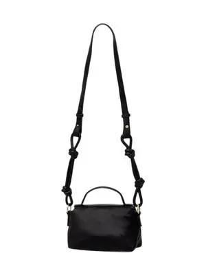 Moschino Logo Plaque Tote Bag - Black