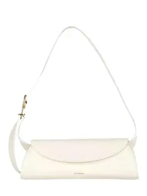 JIL SANDER Small Cannolo Shoulder Bag - Neutrals