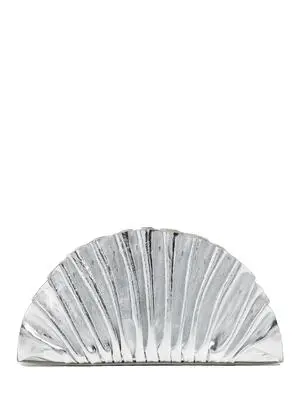 Cult Gaia Nala Mini Clutch - Silver